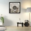 Large Black Wall Clock with Roman Numerals - Kitchen Clocks - Merit Home